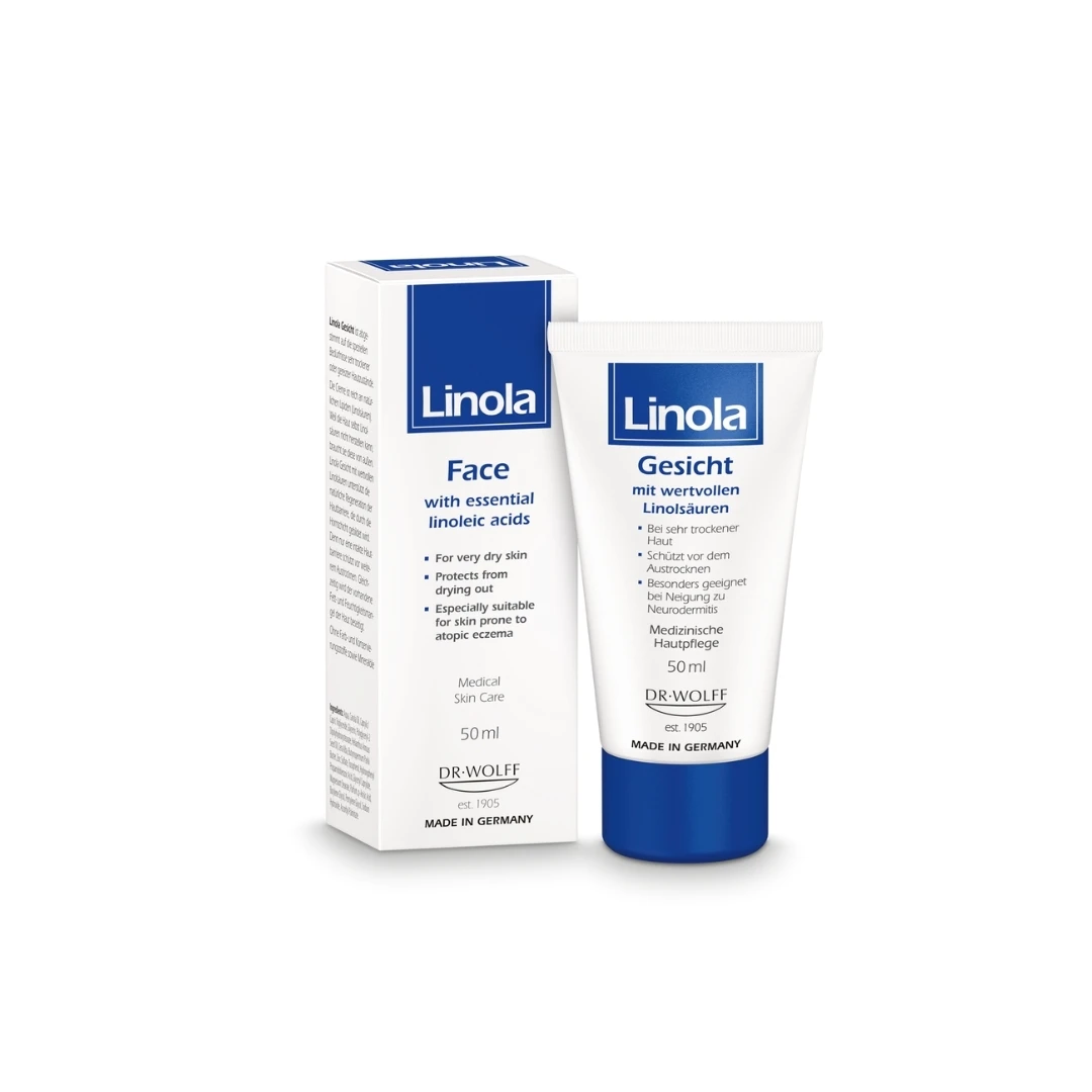 Linola® Krema za Lice Gesicht sa Linolnom Kiselinom za Suvu Kožu Koja Svrbi 50 mL