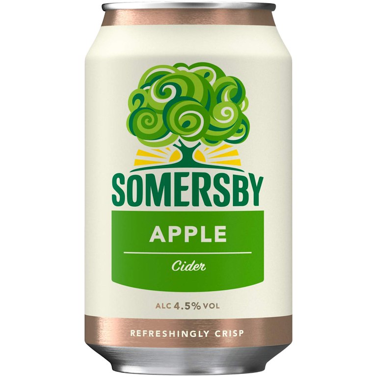 Cider somersby jabuka 0.33l can