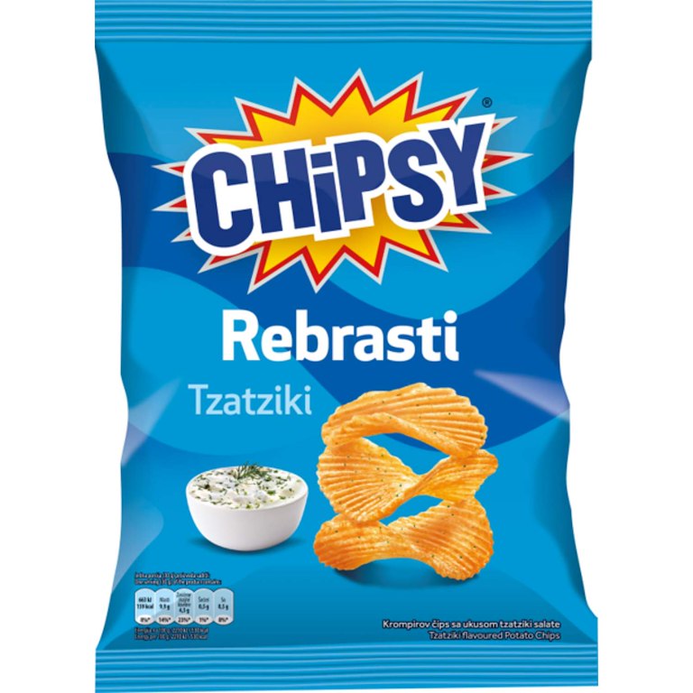 Chipsy čips x cut tzatziki 95g marbo chipsy