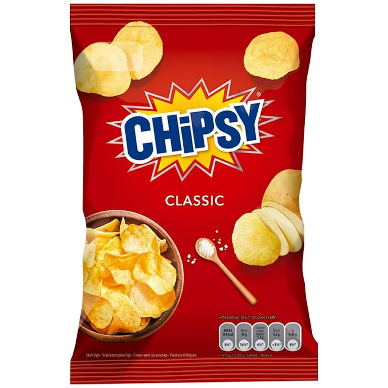 Chipsy čips plain salted 60g marbo chipsy