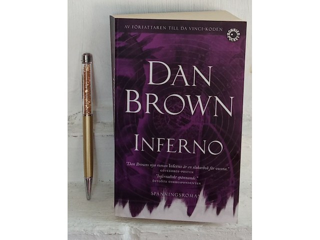 INFERNO - DAN BROWN (NA ŠVEDSKOM JEZIKU)