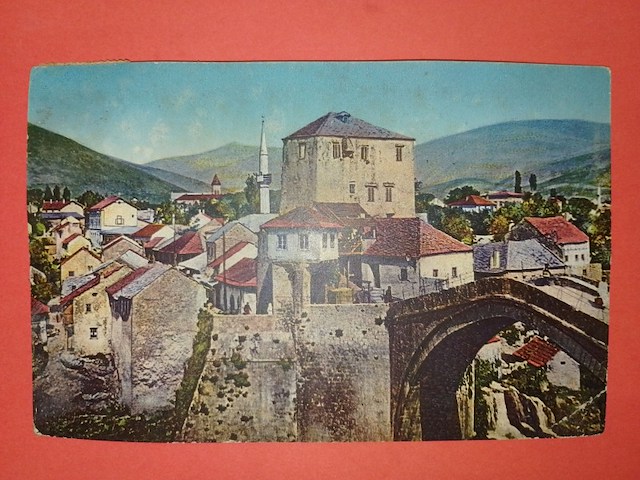 MOSTAR-RIMSKI MOST I LIJEVA OBALA NERETVE (585)