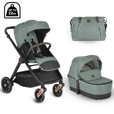 Cangaroo kolica set 3 in 1 macan green isize ( CAN6113 )