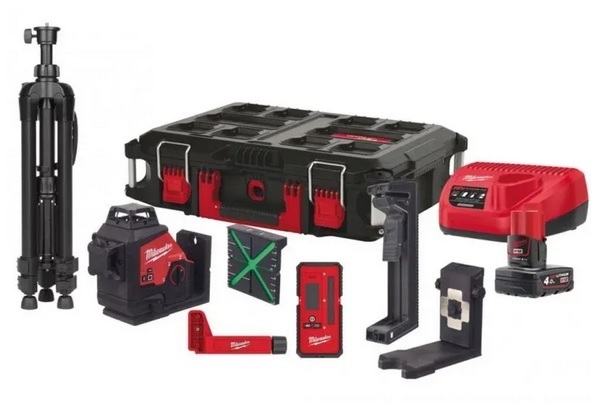 Milwaukee M12 3PLKIT-401P Linijski Laser (4933478960)