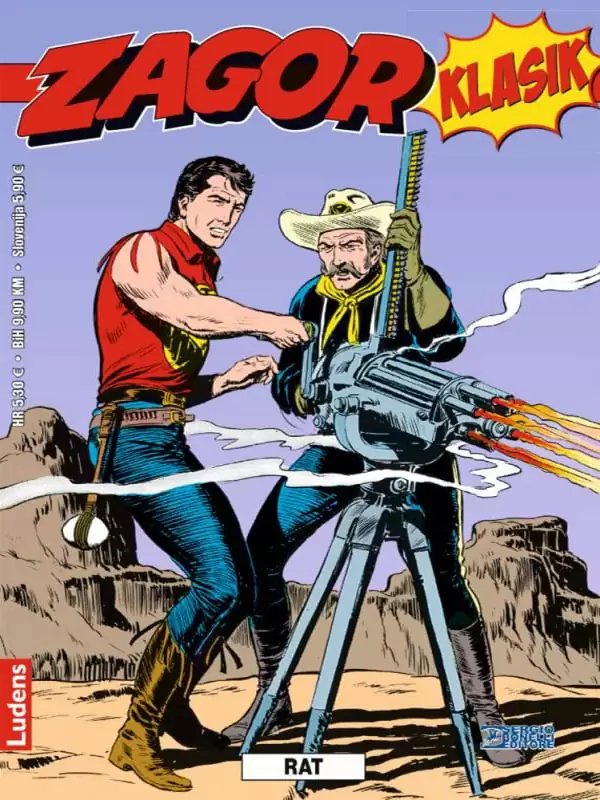 Zagor klasik 73: Rat (Korica B)