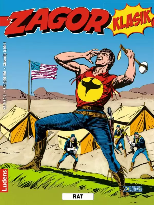 Zagor klasik 73: Rat (Korica A)