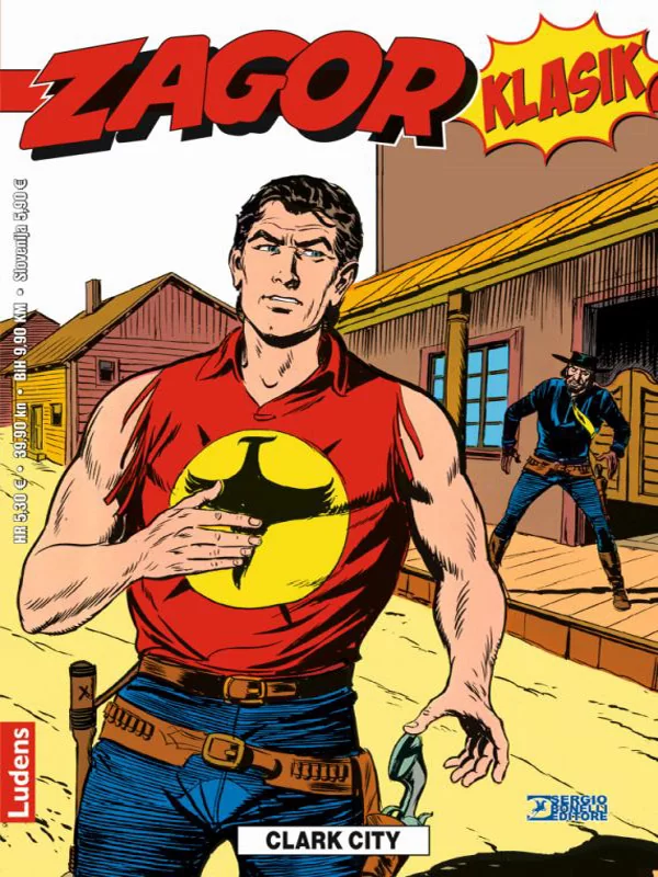 Zagor klasik 72: Clark City (Korica B)