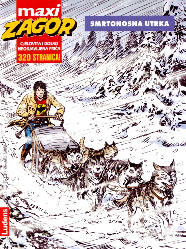 Zagor maxi 10: Smrtonosna utrka (Reprint)