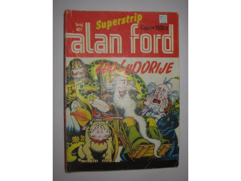 Alan Ford 401 - Zoo ludorije (Vjesnik)