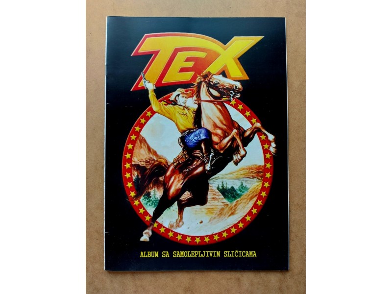 Tex Album sa samolepljivim sličicama PUN