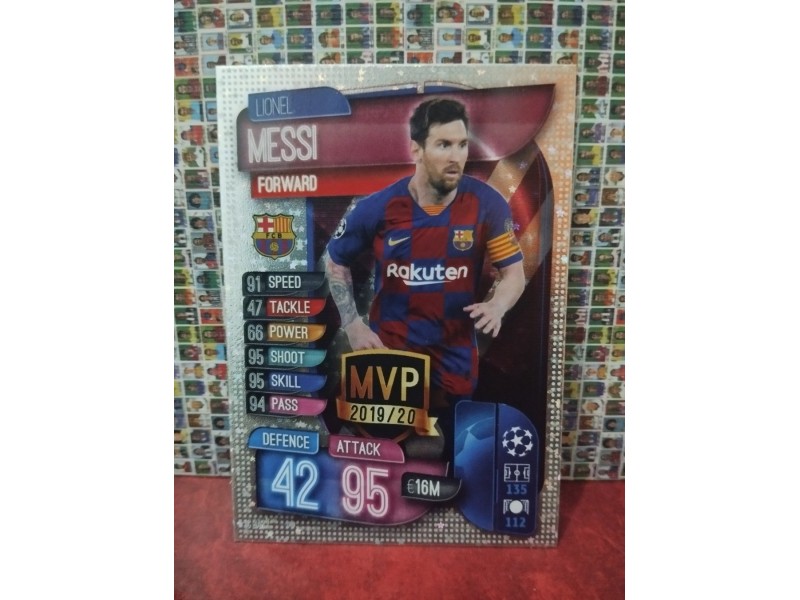 Lionel Messi MVP Champions League 2019/2020
