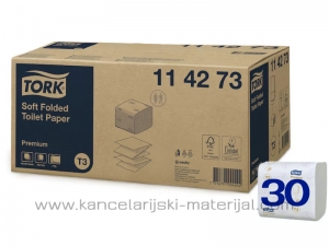 TORK T3 PREMIUM Soft toalet papir u listićima 1/30