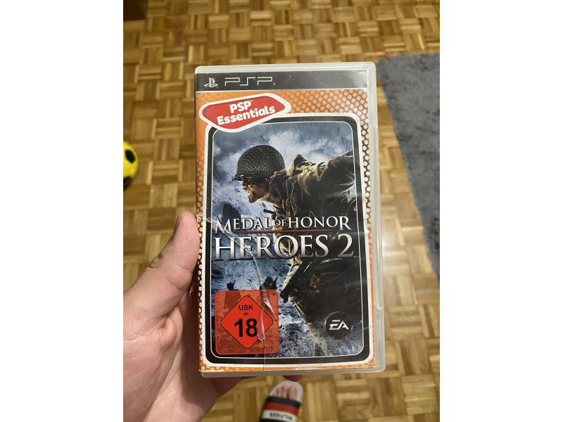 Medal of Honor Heroes 2 Sony PSP umd