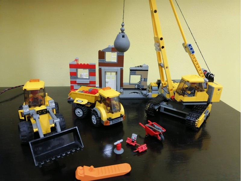 lego city 60076 Demolition area