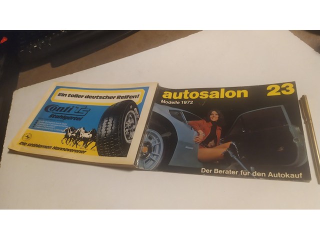 Autosalon 23 Modelle 1972