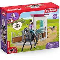 Schleich® Horse Club figure - Boks za konja i figurice Lisa and Storm 42709