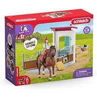 Schleich® Horse Club figure - Boks za konja i figurice Hannah and Cayenne 42710