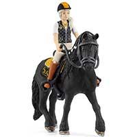 Schleich® Horse Club figure Konj sa jahačem - Tori and Princess 42640