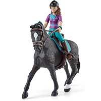 Schleich® Horse Club figure Konj sa jahačem - Lisa and Storm 42541