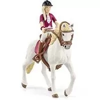 Schleich® Horse Club figure Konj sa jahačem - Sofia and Blossom 42540