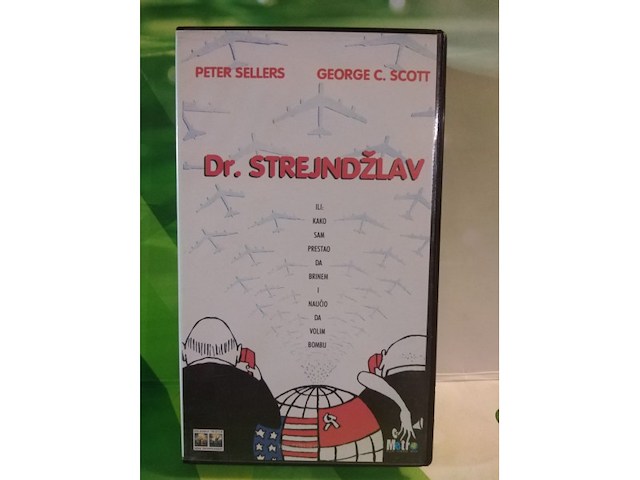 Dr. Strejndžlav - Peter Sellers / VHS /