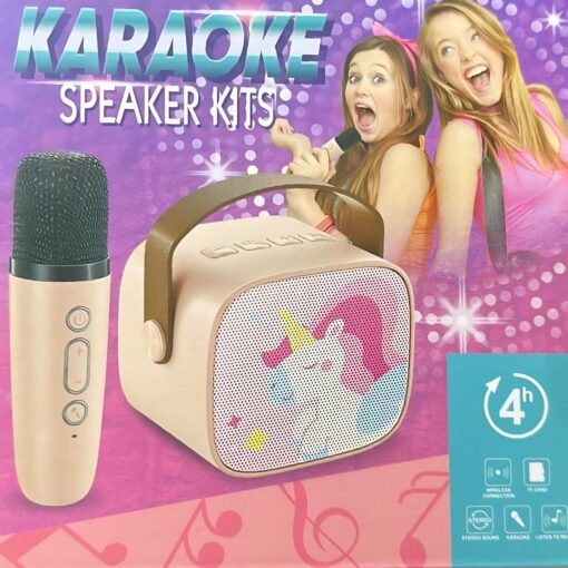 Dečiji Karaoke bežični zvučnik i mikrofon