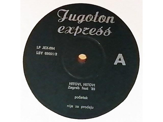 intervju LP: ĐURĐICA / ZAGREB FEST 85 - Jugoton Express