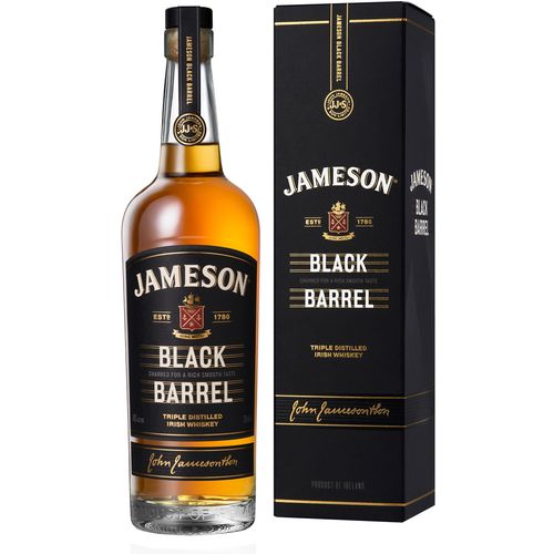 Jameson black barrel viski 0.70 40% alk