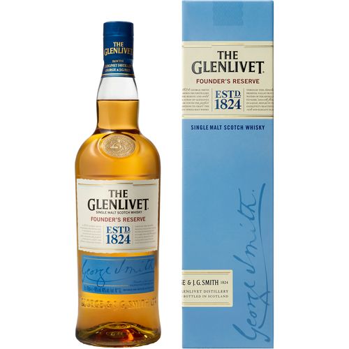 The Glenlivet Founder's reserve viski 0.70 lit 40 % alk