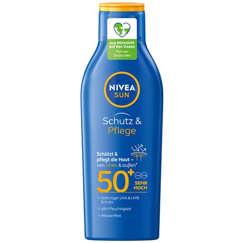 NIVEA Sun Protect & Moisture losion za zaštitu od sunca SPF 50+ 200 ml