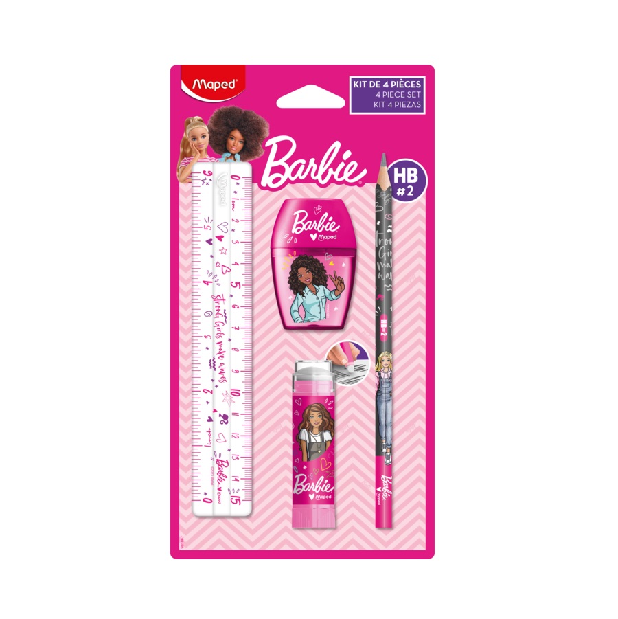 ŠKOLSKI SET MAPED BARBIE