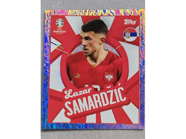 EURO 2024 GERMANY slicica SRB-PTW Lazar Samardžić