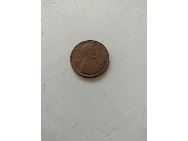 One cent, USA, 1979.