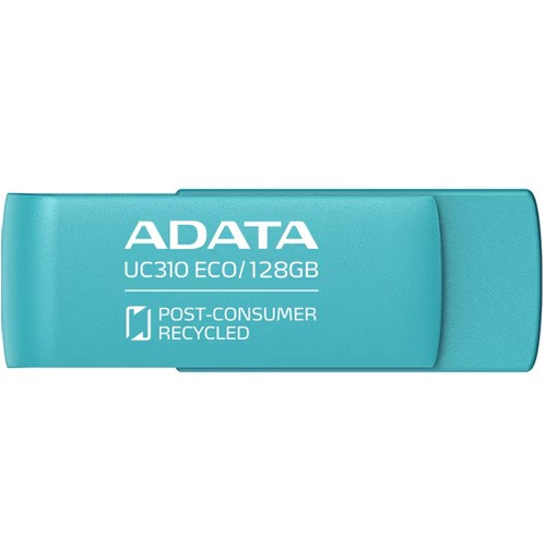 ADATA 128GB UC310 Eco USB 3.2 Gen 1 Flash Drive | UC310E-128G-RGN