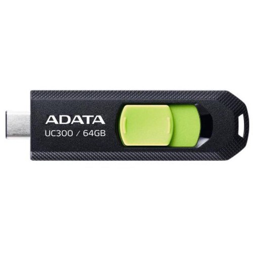 ADATA 64GB CHOICE UC300 USB Type-C Flash Drive | ACHO-UC300-64G-RBK/GN