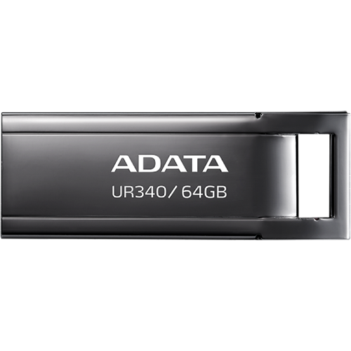 ADATA 64GB ROYAL UR340 USB 3.2 Gen 1 Flash Drive | AROY-UR340-64GBK