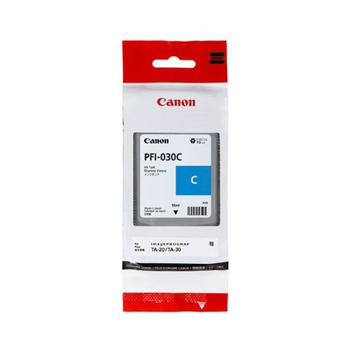Canon PFI-030C Cyan Ink ketridž | 3490C001