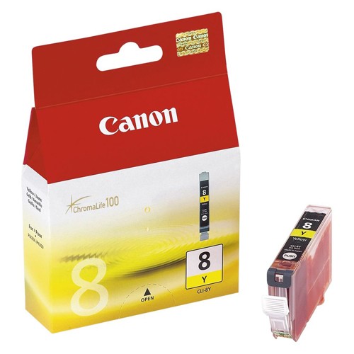 Canon CLI-8Y Yellow Ink ketridž | 0623B001