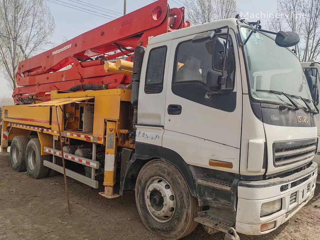 Putzmeister Isuzu chassis pumpa za beton