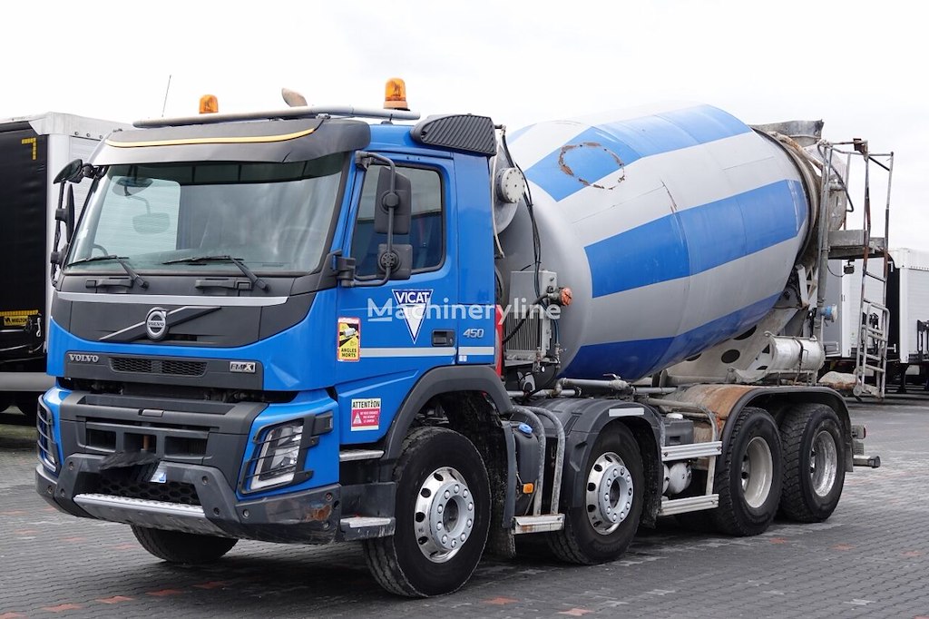 Volvo FMX 450 kamion s mešalicom za beton