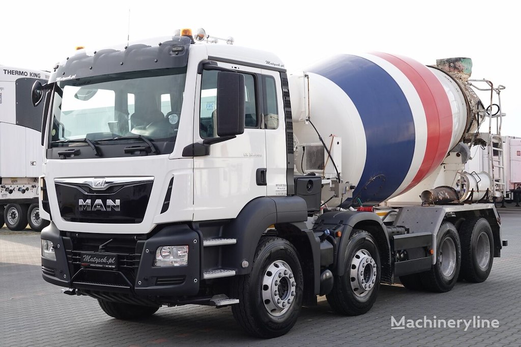 IMER Group na šasiji MAN TGS 32.400 kamion s mešalicom za beton