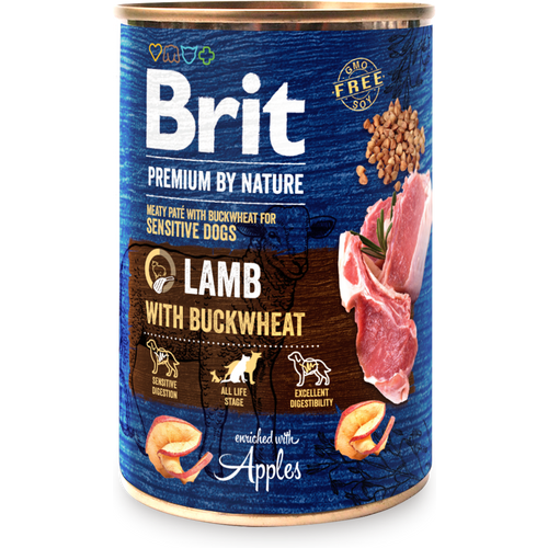Brit PN Dog konzerva jagnjetina sa heljdom 800 g
