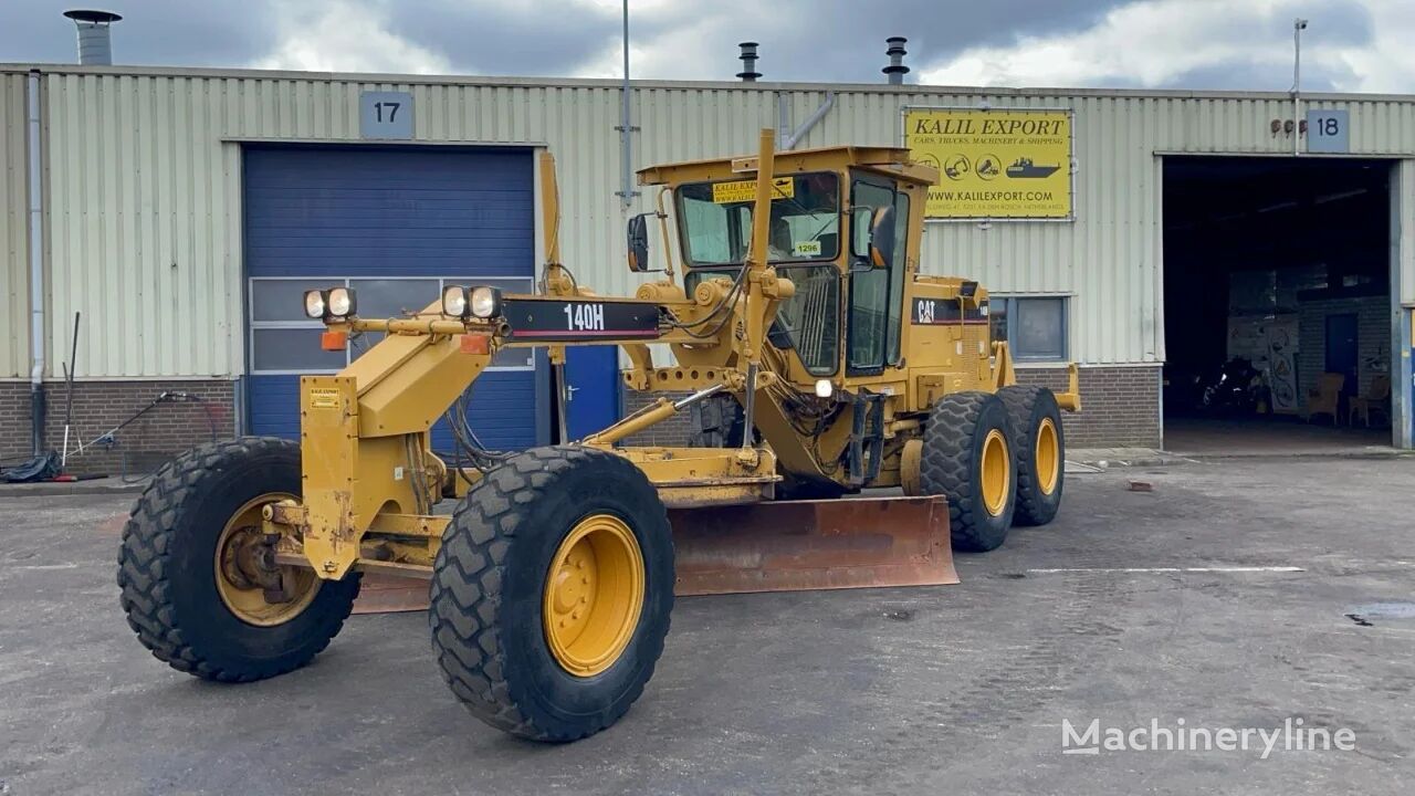 Caterpillar 140H Motor Grader with Ripper Airco Good Condition grejder