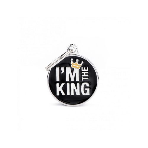 MyFamily Charms Medium Privezak Za Graviranje I Am The King