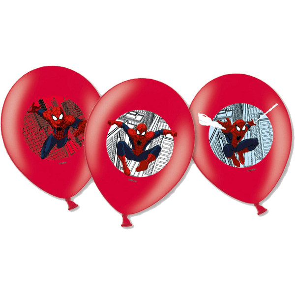 Marina Co Spiderman latex baloni 27,5cm pak. 1/6