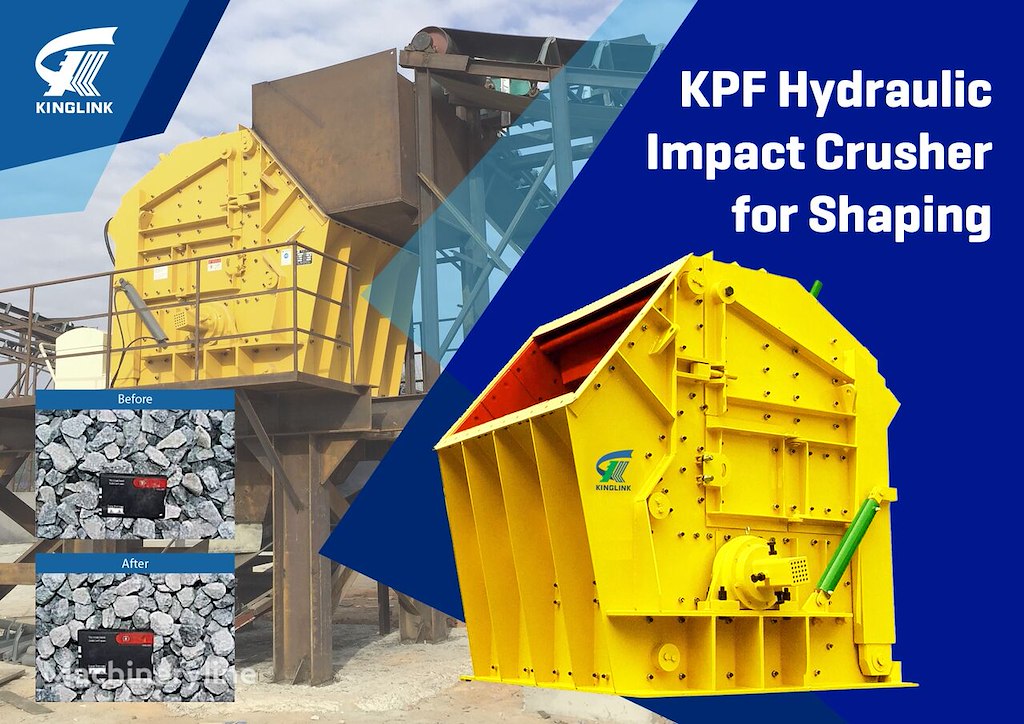 Nova Kinglink KPF1416 Limestone Hydraulic Impact Crusher udarna drobilica