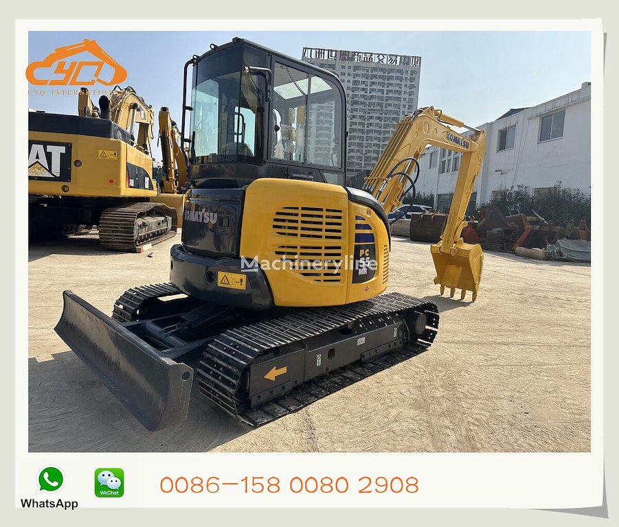 Komatsu PC55MR-3 mini bager