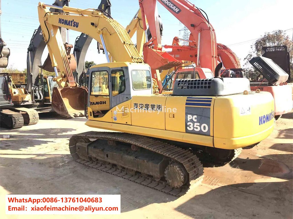 Komatsu PC350 bager guseničar