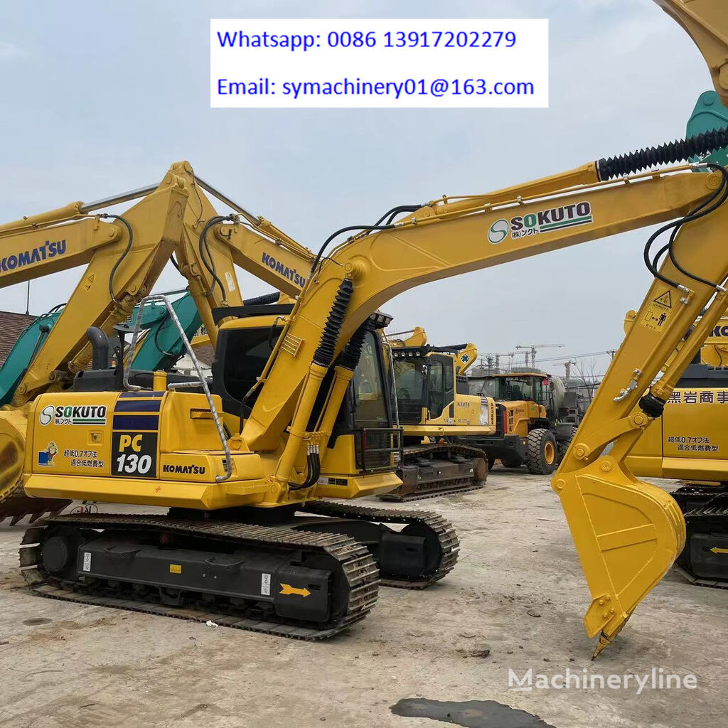 Komatsu PC130 bager guseničar