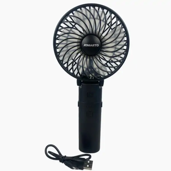 JOMARTO Mini ručni ventilator crni